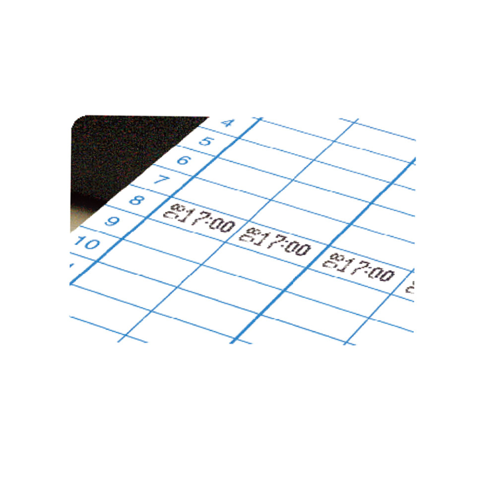 Deli 3935 attendance card to work punch card machine thickened white ...