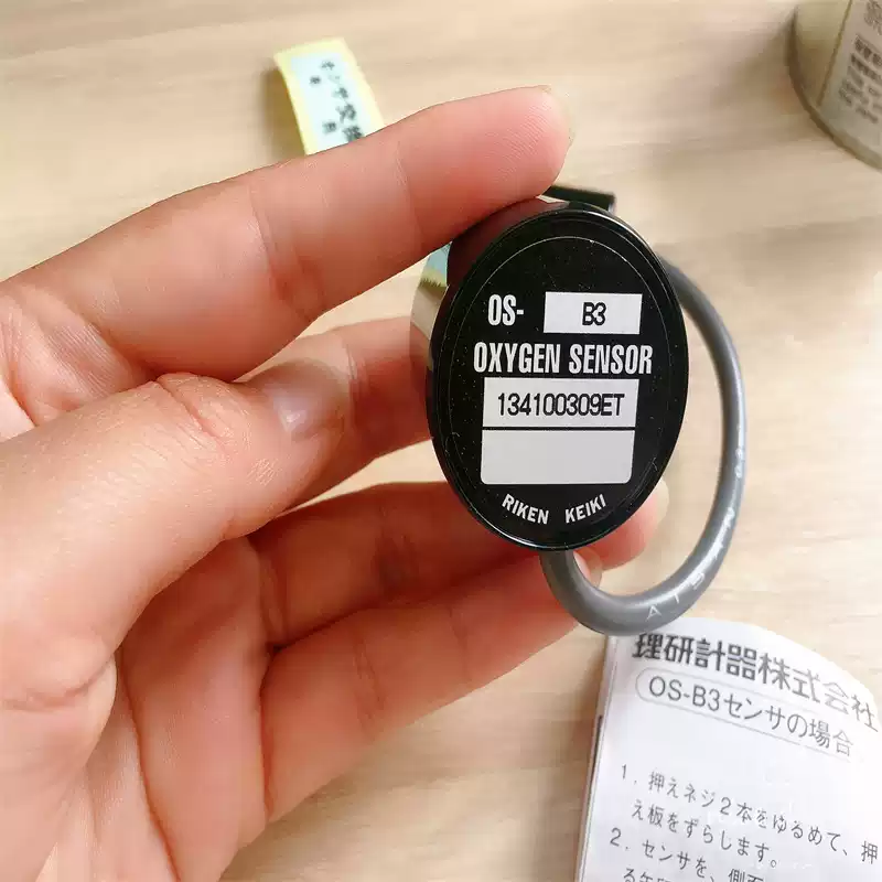 理研RIKEN氧气传感器OS-BM2 OS-B3工业用氧浓度探头替换零件