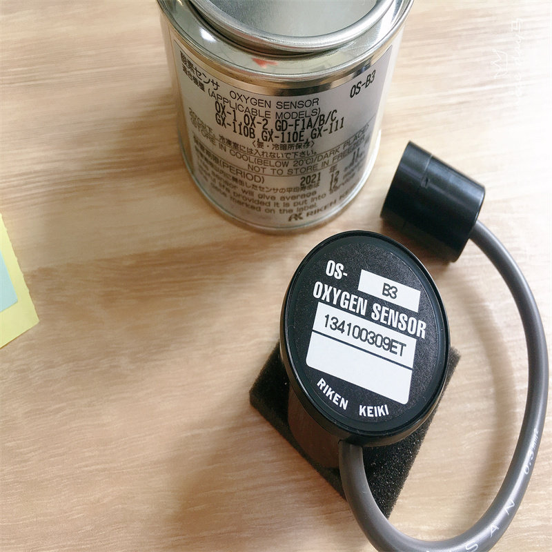 理研RIKEN氧气传感器OS-BM2 OS-B3工业用氧浓度探头替换零件