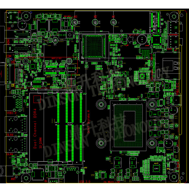 Купить X86 материнская плата дизайн развивать , схема дизайн ,PCB ...