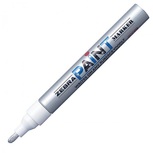 Zebra zebra paint marker 200m silver paint marker: unlimited creativity ...