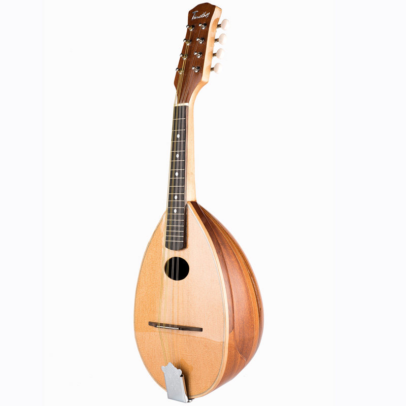 Timusi hand-made spruce face single PM50S eight-string scoop mandolin ...