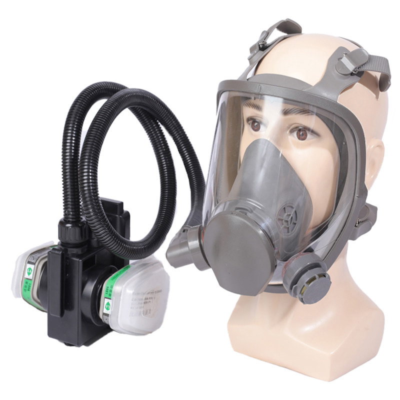 9V Comben electric air supply gas-proof mask 6800 fit 6001 anti ...