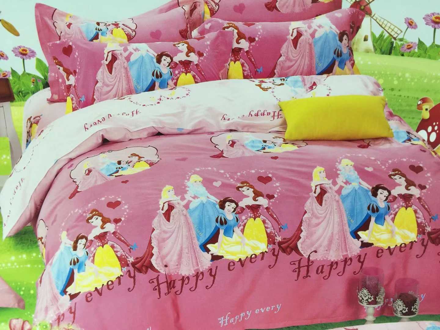 Four Pieces Of Cotton Pure Cotton Princess Wind Suited For Sleeping