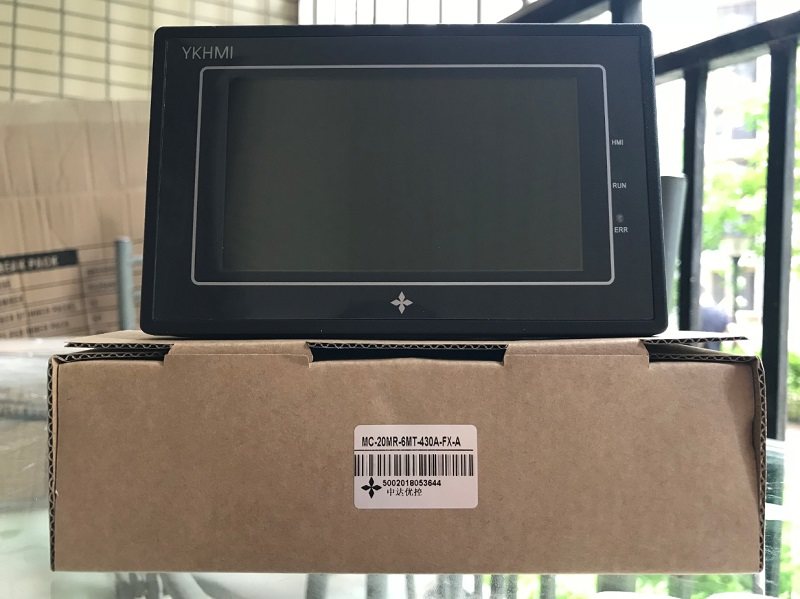 Zhongda You control MM-20MR-6MT-430A-FX-A B F 4 3 inch touch screen PLC ...