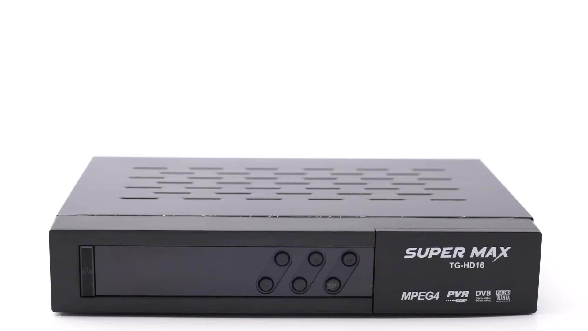 Super Max Tg-hd16 New Full High Definition Ott Set Top Box 1080p ...