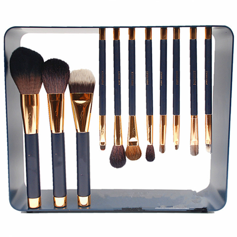 Korea PONY recommended magnet 11 sets of makeup brushes loose powder ...