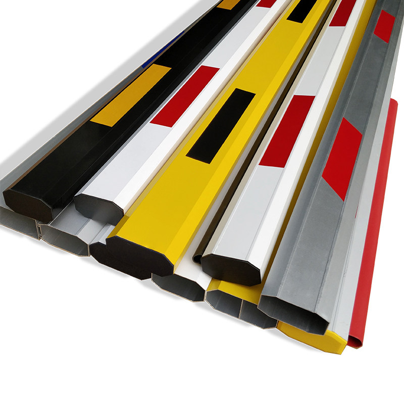 Parking lot road gate pole parking pole octagonal pole community access ...