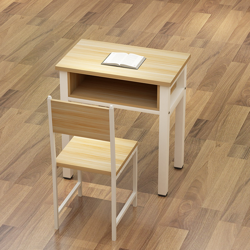 [USD 23.38] Student Work Desk Double Floor Drawer Work Desk Single ...