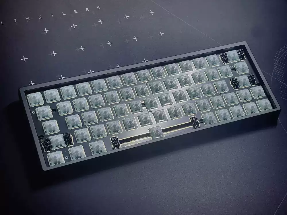 Wooting磁轴机械键盘 M6Pro+三模键盘PCB 客制化磁轴键盘开发套件