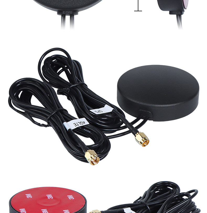 4g gps天线 5G北斗天线车载二合一组合gsm导航定位高增益wifi车用-阿里巴巴