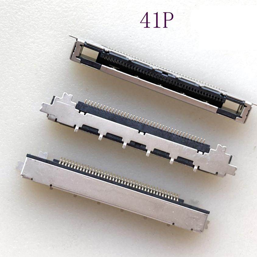LVDS液晶屏连接器 41P 51P 卧贴插座 0.5MM间距 LVDS屏线接口座