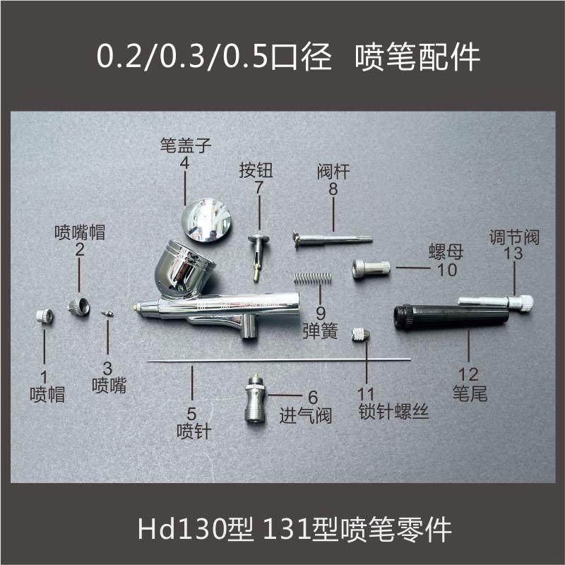 喷笔喷枪HD130/131型配件，选对了吗？🤔深度解析与选购指南-喷笔-淘宝好物网