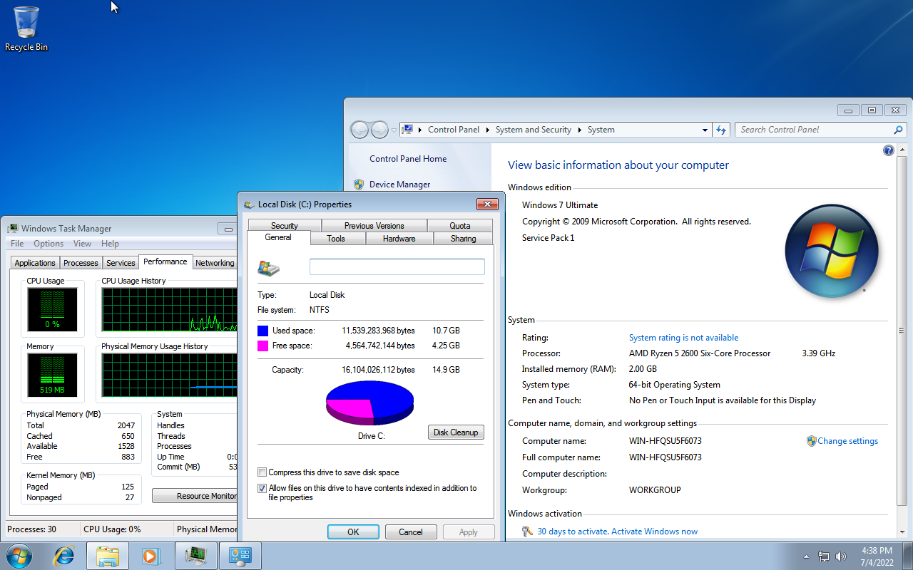 Win7官方原版纯净系统｜32位/64位旗舰版，老旧电脑救星！-工具套装-淘宝百科网