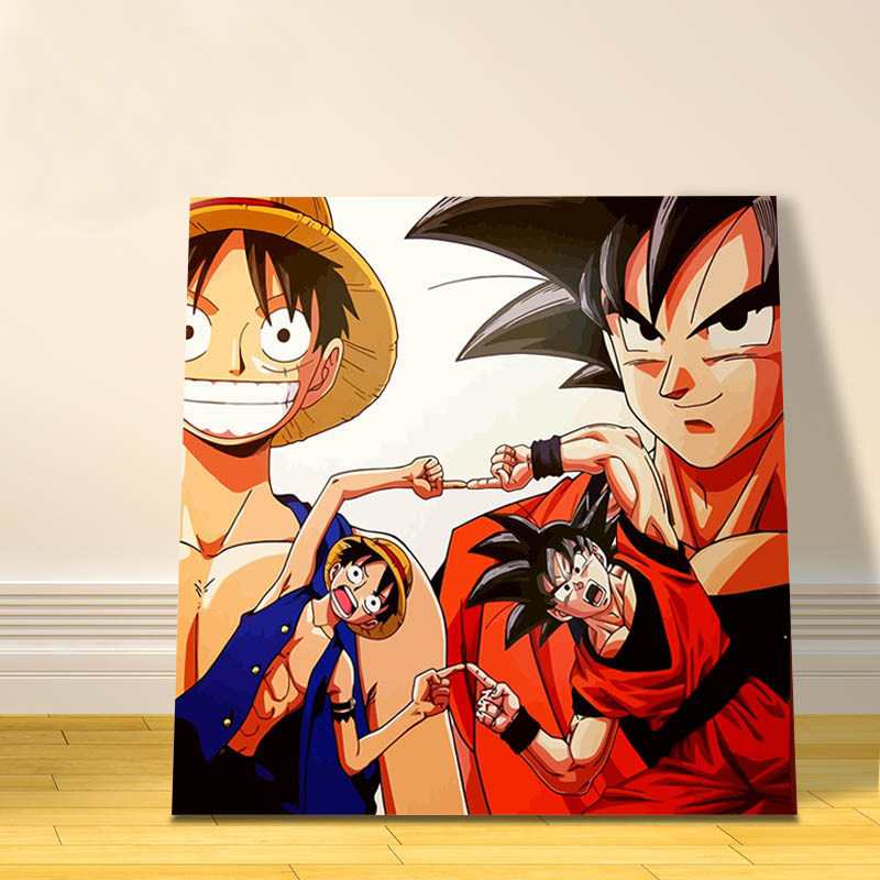 [USD 11.00] Seven Dragon Ball Body Transformed into Goku DIY Digital ...