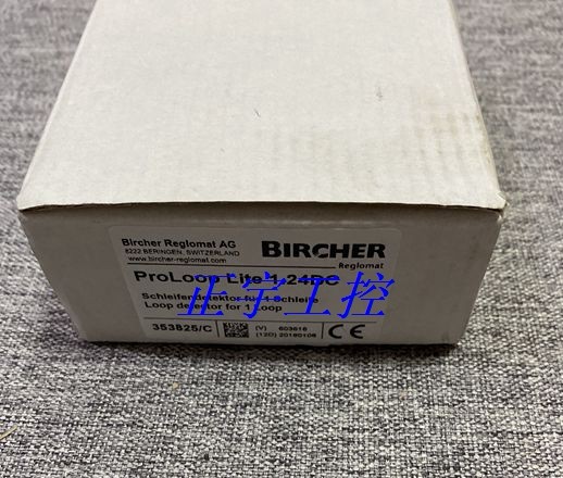 全新BIRCHER保策利 353825/C ProLoop Lite 1.24DC 传感器询价！