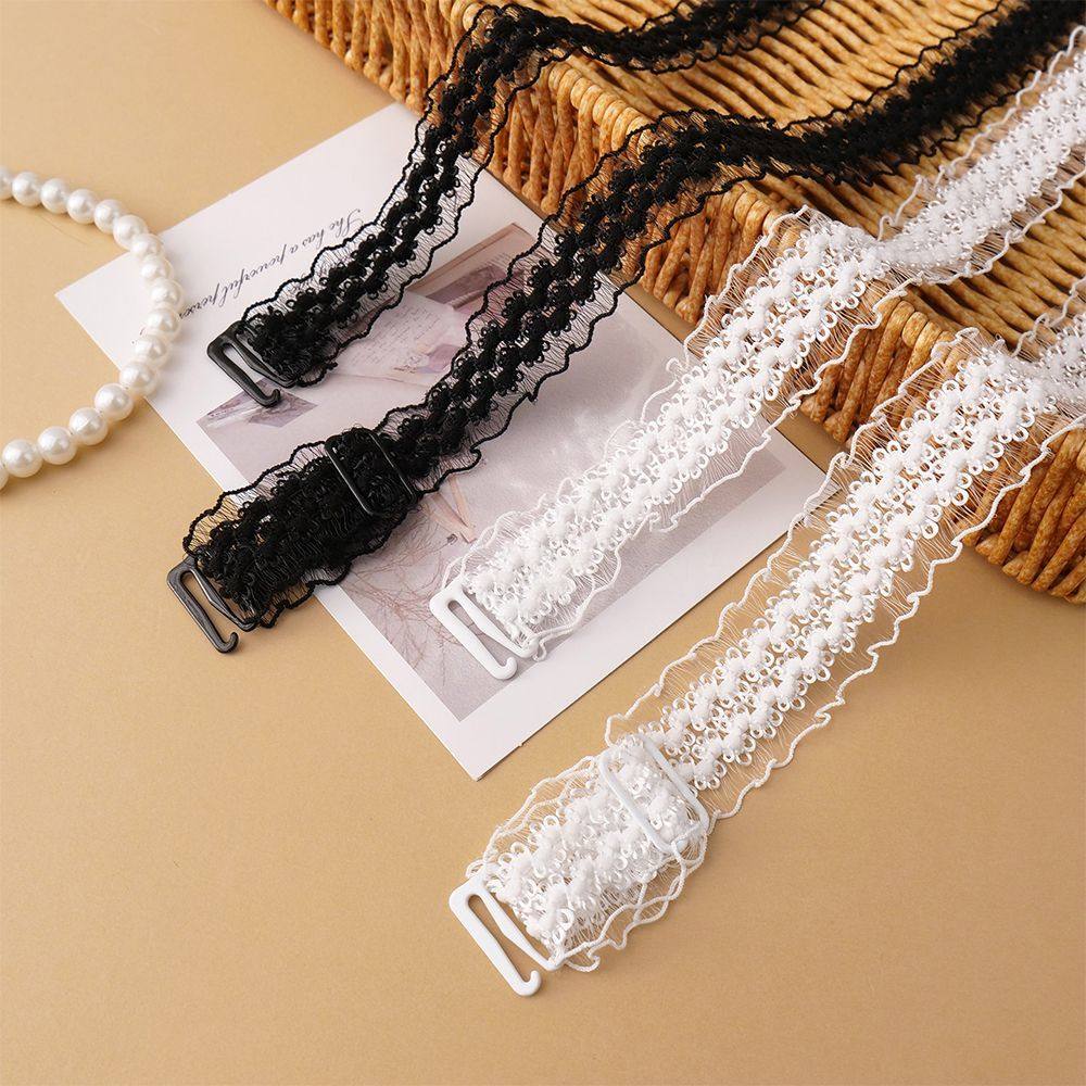 2025 new lace bra straps: non-slip, widened, one-shoulder straps for a ...