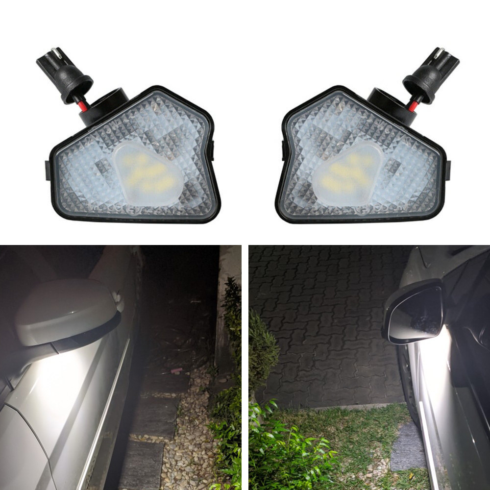 2Pcs Mercedes Benz Side Mirror Puddle Logo Light for A/B/C/E/S/CLS/CLA ...