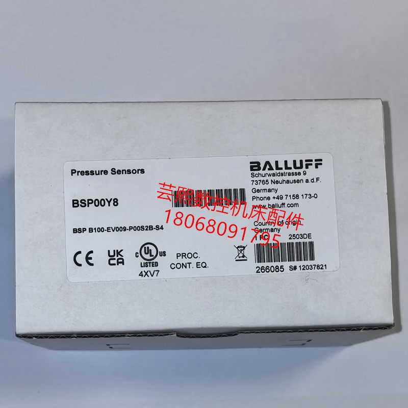 BALLUFF巴鲁夫压力传感器 BSP00Y8 BSP B100-EV009-P00S2B-S4