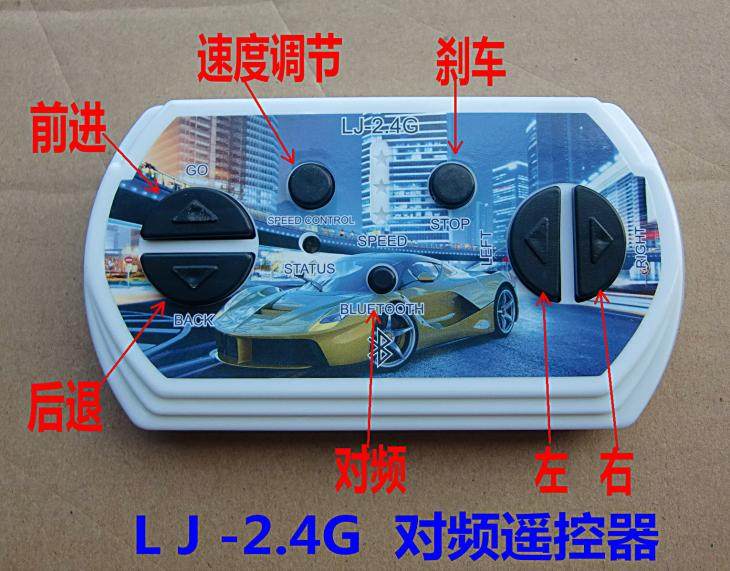 Children Electric Vehicle LJ-2.4G Code Remote Control 6V and 12V ...