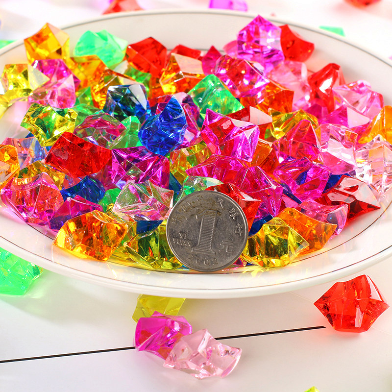 Children's crystal gem toy Crystal Diamond grain Princess gem amblyopia ...