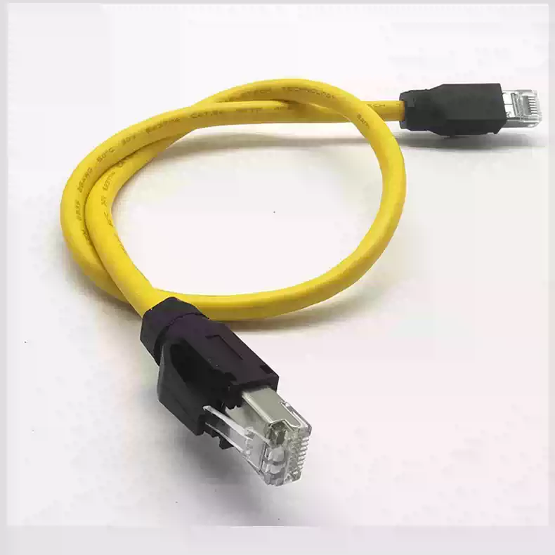 S6-L-T04-0.3/2.0/5.0汇川伺服驱动器通讯线CAT6/5e工业屏蔽网线