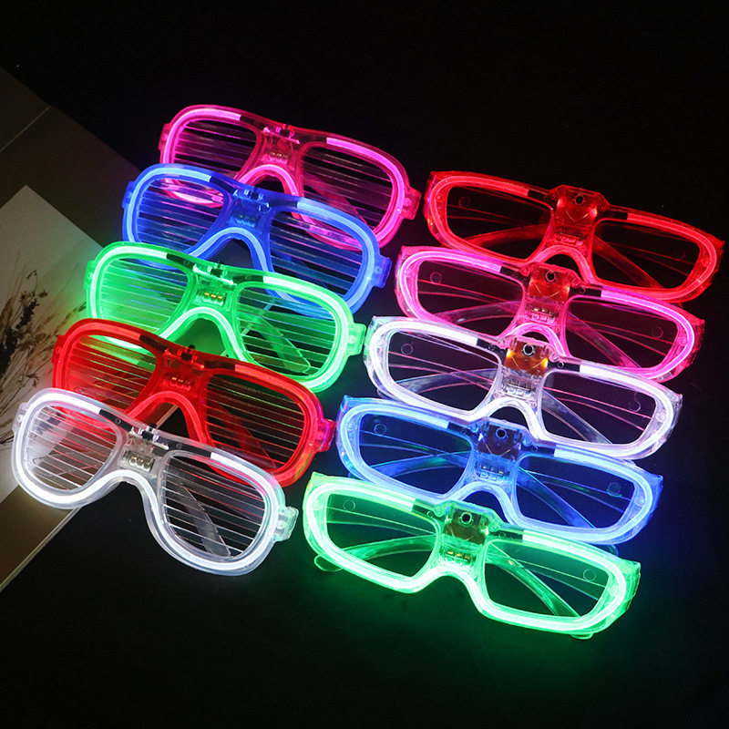 🎉 Light up the night! led light-up glasses with shutter shades – the ...