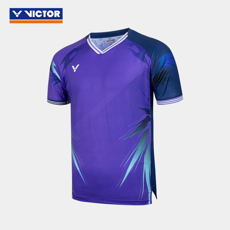 李梓嘉同款！VICTOR威克多T-50007/T-50008大赛服短袖背心，让你成为球场上的焦点！-羽毛球服-淘宝好物网