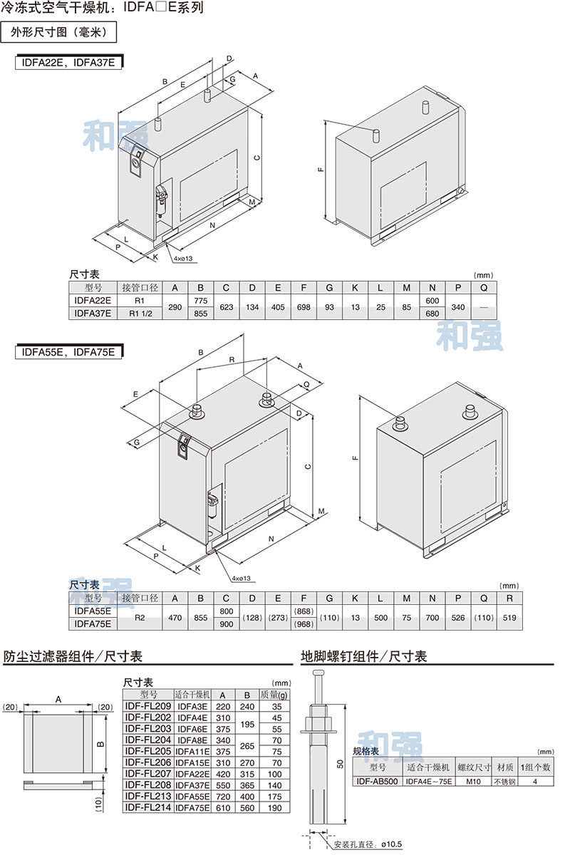 SMC 干燥机/冷干机过滤器AFF70D-14-智慧城市网