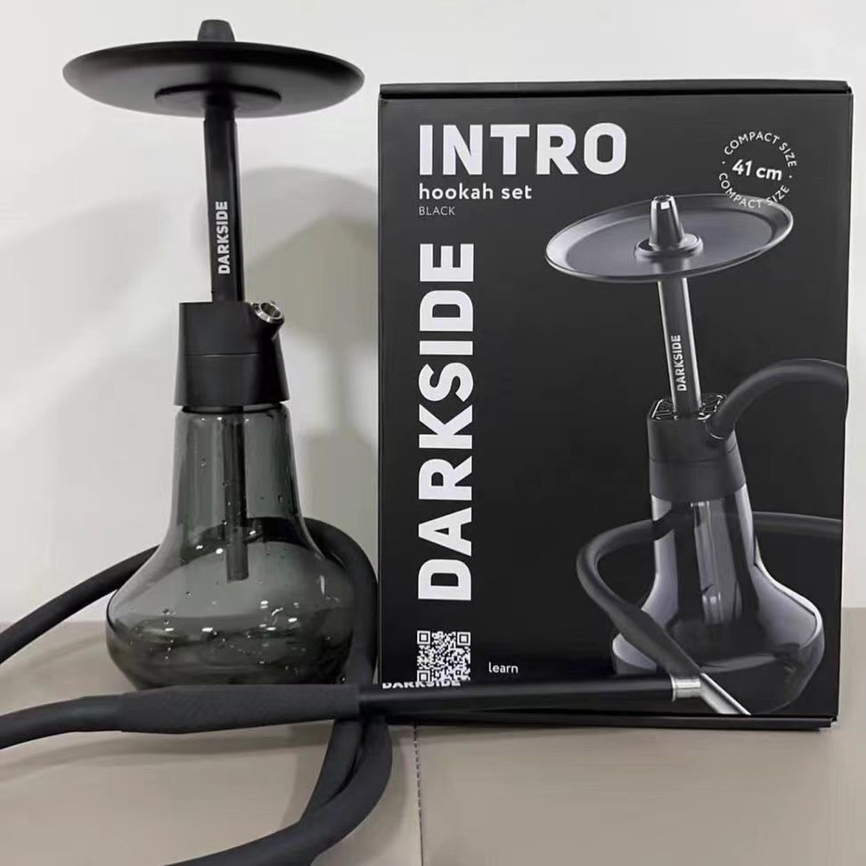 🌟揭秘中号便携式小壶DARKSIDE INTRO HOOKAH，你的新宠水烟礼盒！ عربي💨-烟斗-淘宝好物网