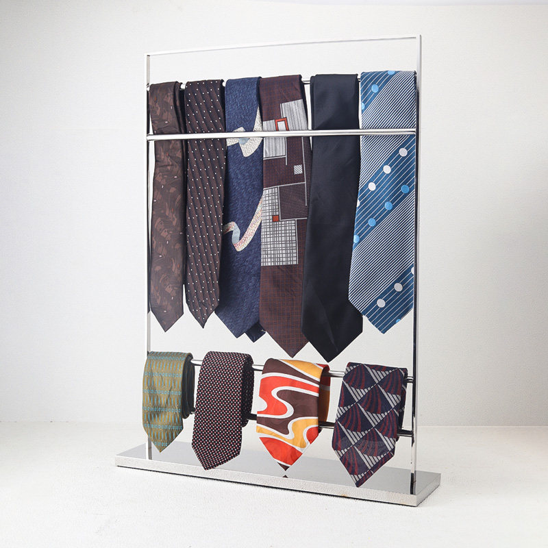 [USD 56.96] Stainless steel tie belt display stand Boutique prop belt ...