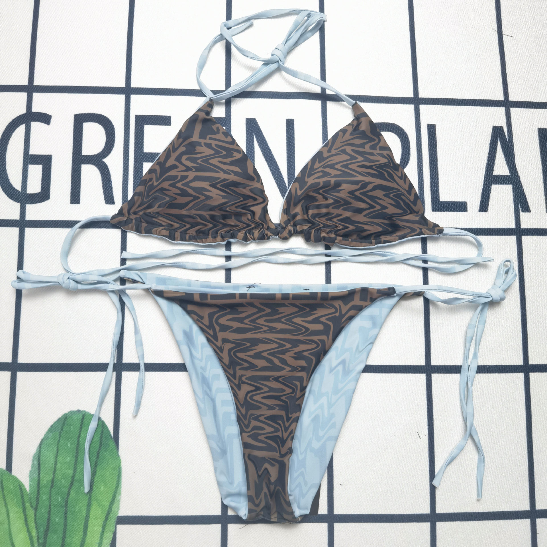 欧美外贸潮牌泳衣，Split Bikini分体比基尼，让你度假风情满分！-比基尼-淘宝好物网