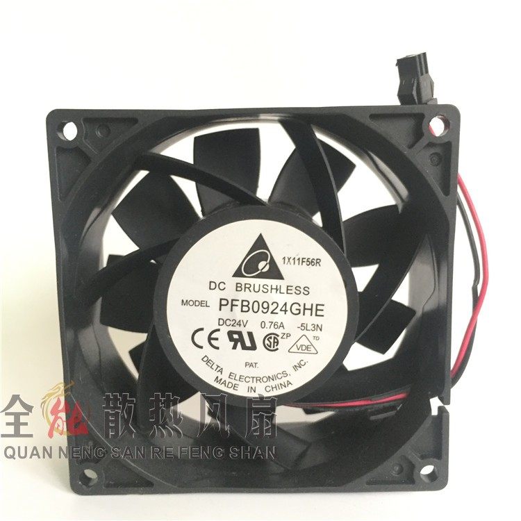 台达 PFB0924GHE-5L3N DC24V 0.76A ABB变频器风扇 9038 9CM-阿里巴巴