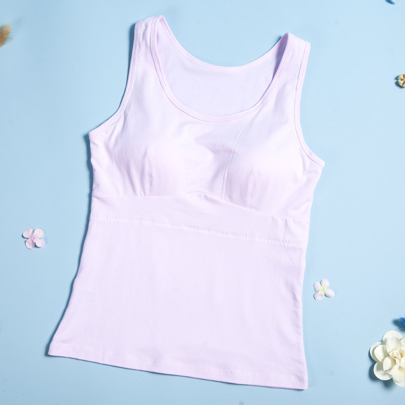 Yilanfen bra vest bra two-in-one body girl without steel ring ...