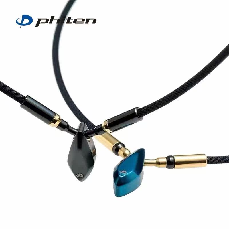 Japanese phiten vine necklace with teardrop pendant: the perfect blend ...