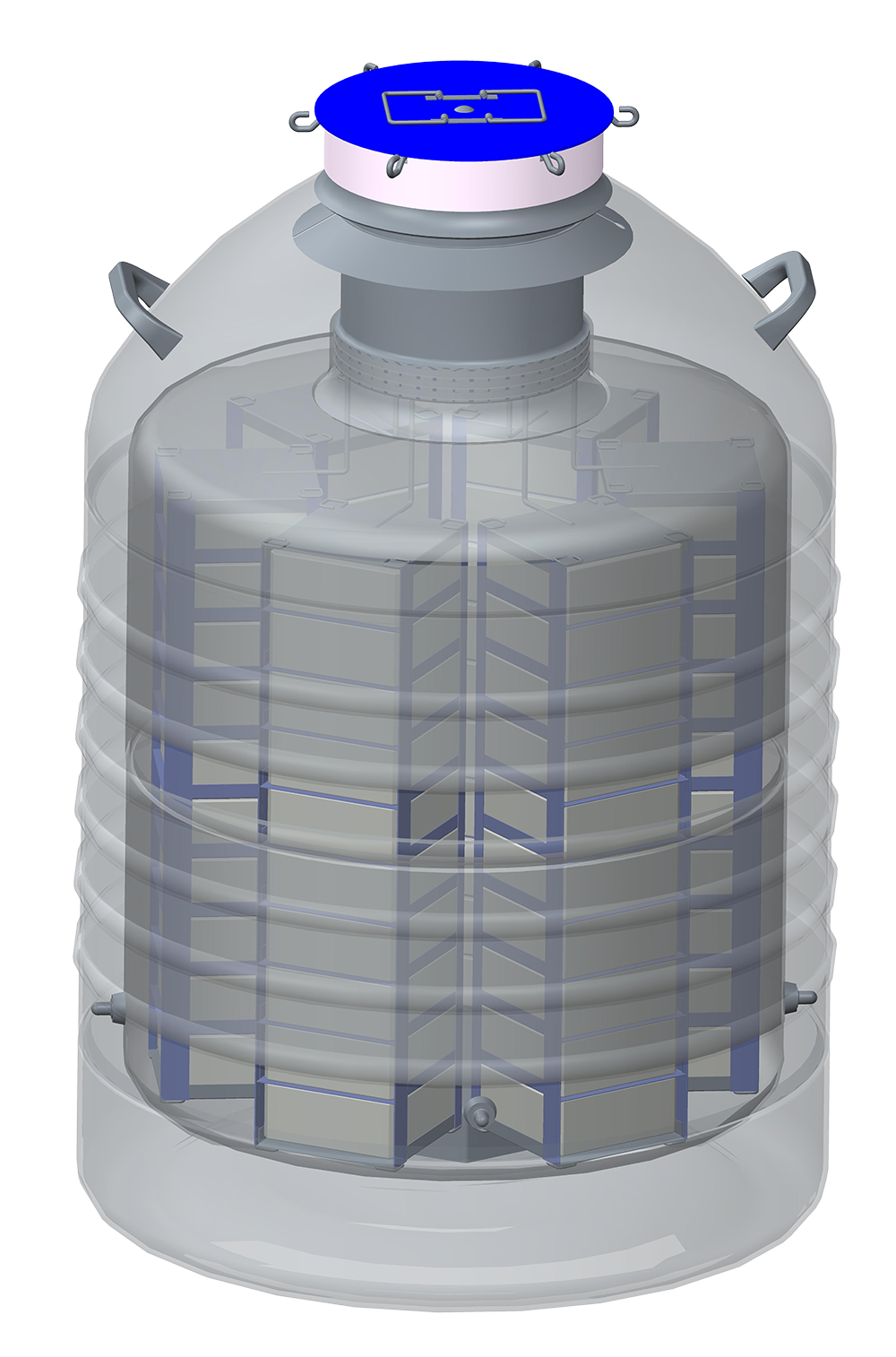 YDS-95-216大口径实验室专用液氮罐/95L/216大口径液氮罐-阿里巴巴