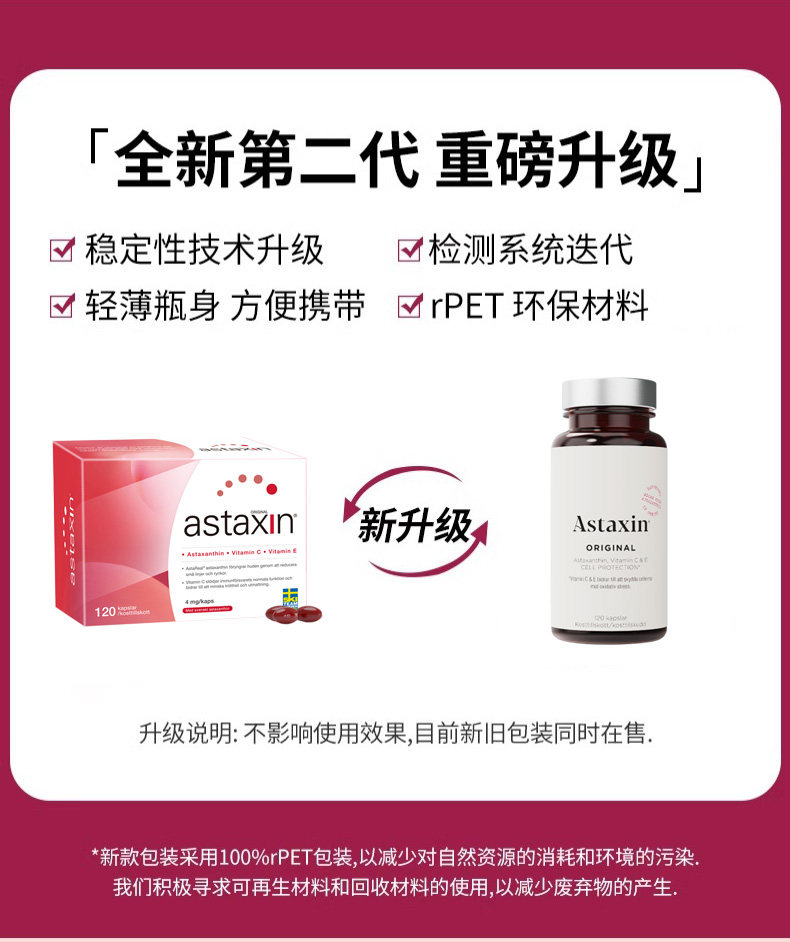 Astaxin虾青素胶囊，天然红球藻精华如何守护健康？💖-虾青素-淘宝好物网