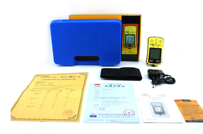 希玛AS8900A/ST8990四合一气体检测仪便携防爆有毒有害浓度报警器-阿里巴巴