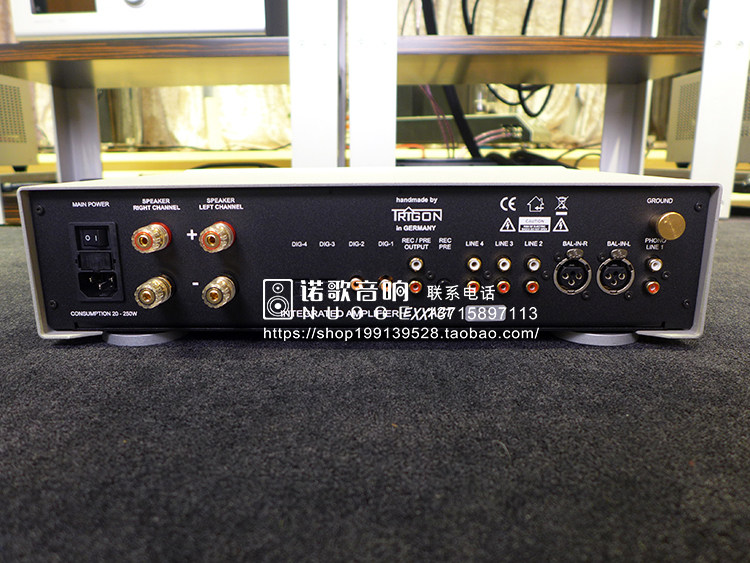 德国Trigon精工 Exxact 合并功放 全新行货保修_HIFI功放_诺歌音响_发烧音响_家庭影院_音响发烧站_新天音响 - 音响贵族网