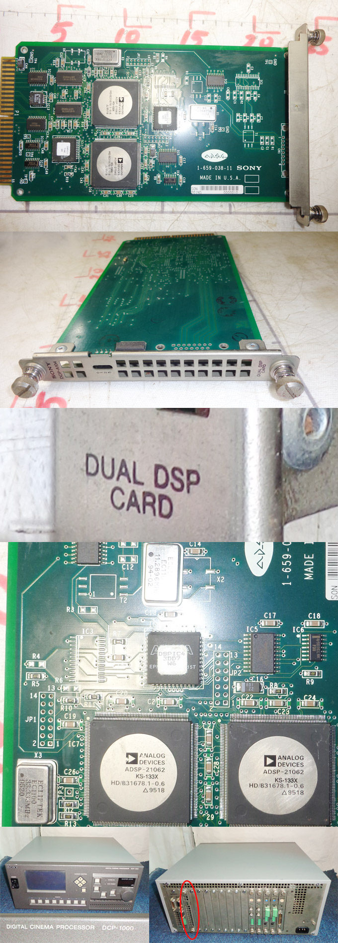 HIFIDIY论坛-SONY索尼数字影院处理器DCP-1000 拆出 4片CS4328解码 正品5532等,另出2G内存 - Powered ...