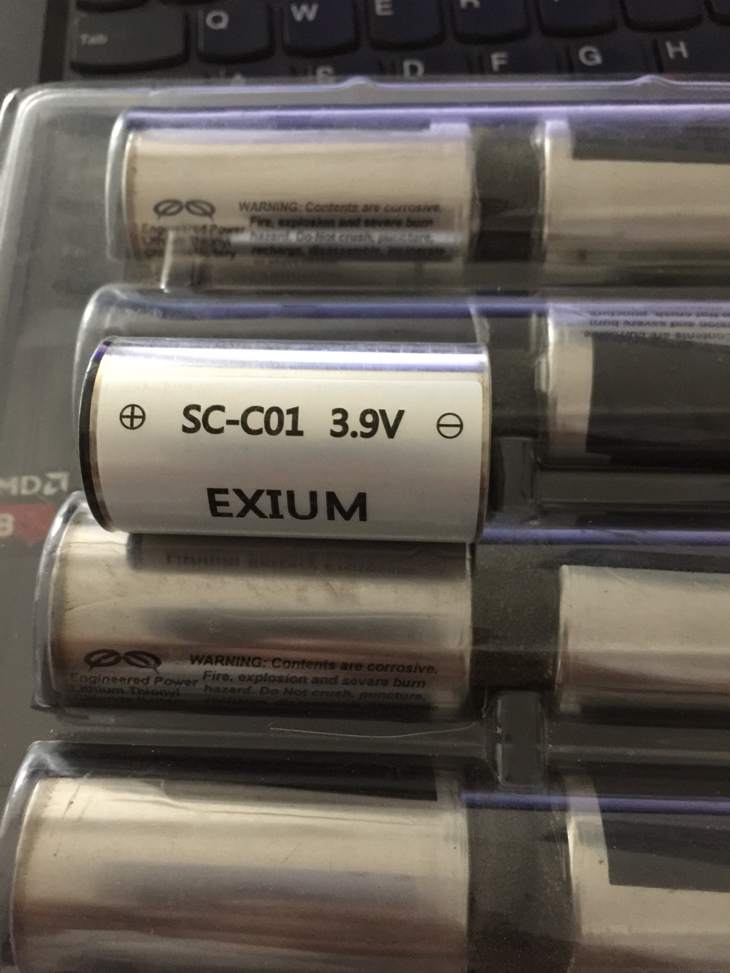 vitzrocell电池 SC-C01 3.9V耐高温电池