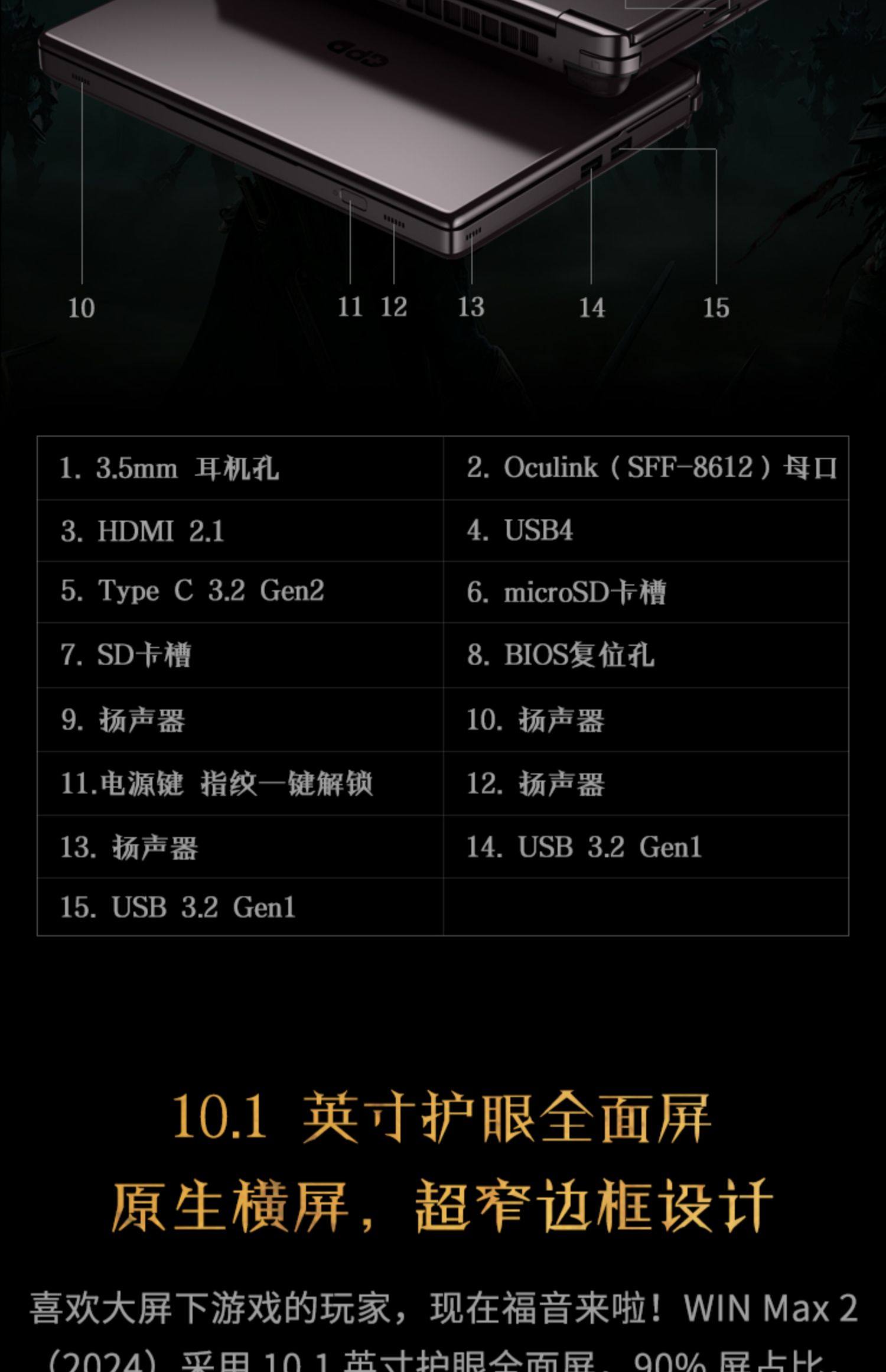 GPD Win Max2 2025掌上电脑-阿里巴巴