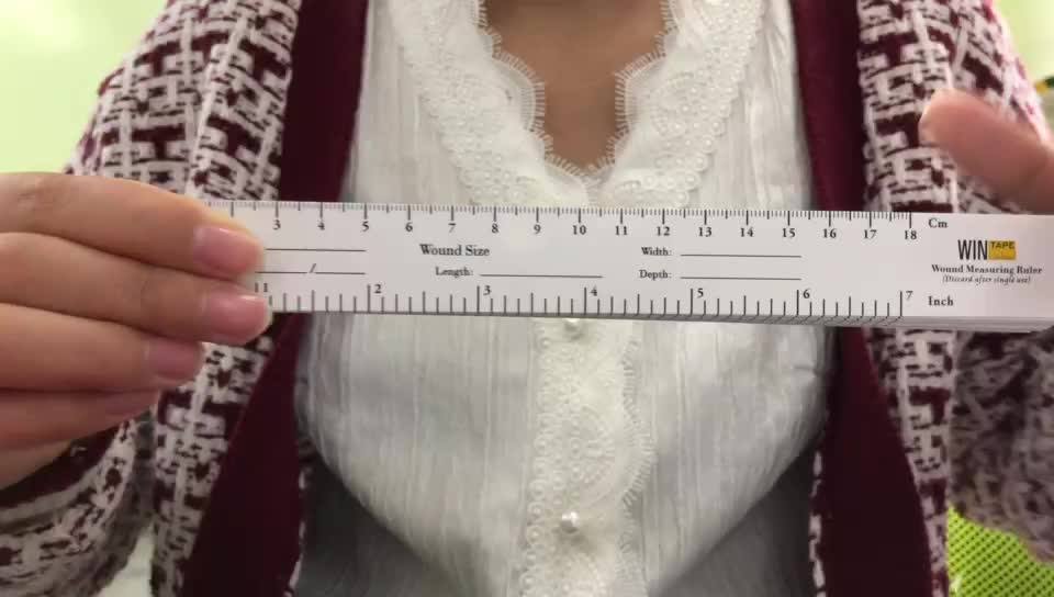 Wintape 18cm 7inch Wound Rulers Printable Paper Tape Measure Disposable ...