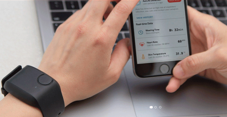 全新Empatica E4智能腕带 实时生理数据流和可视化 检测采集手环-Taobao