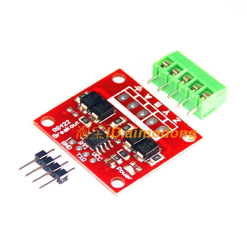 RS422 to TTL bidirectional signal module full duplex 422 to single chip ...