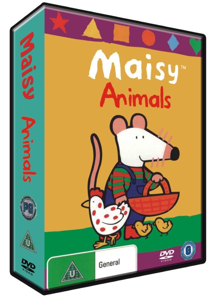 [USD 21.79] Children's animated DVD maisy mouse mouse bobo little Mimi ...