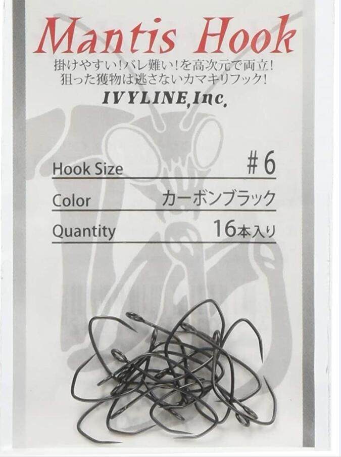 Купить Оригинальный импортный [IVYLINE MANTIS HOOK螳螂钩 ] нет барбусов ...