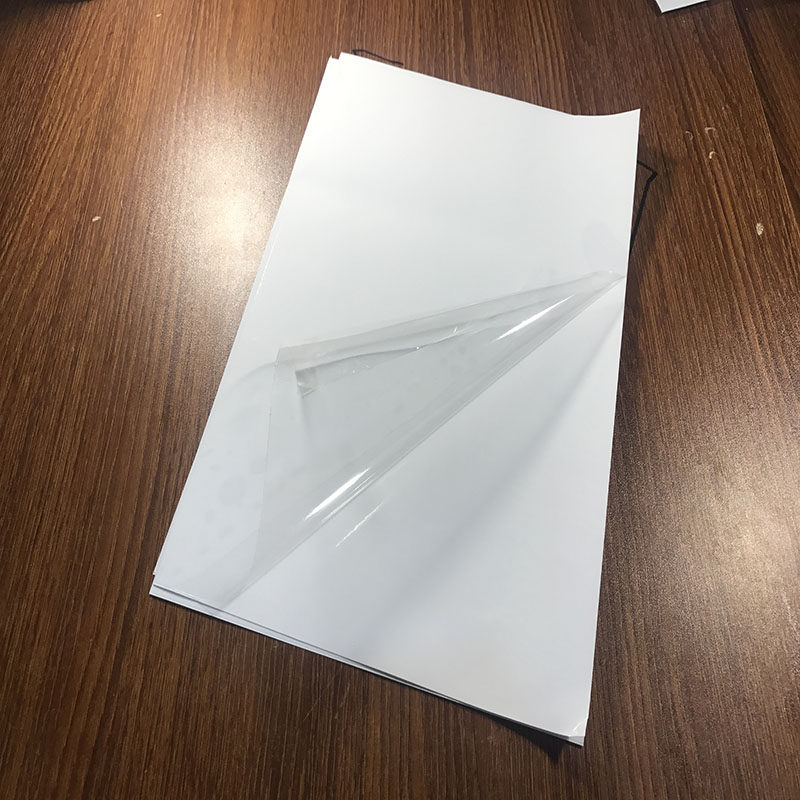 Buy A4 transparent PVC sticker waterproof sticker printing paper inkjet ...