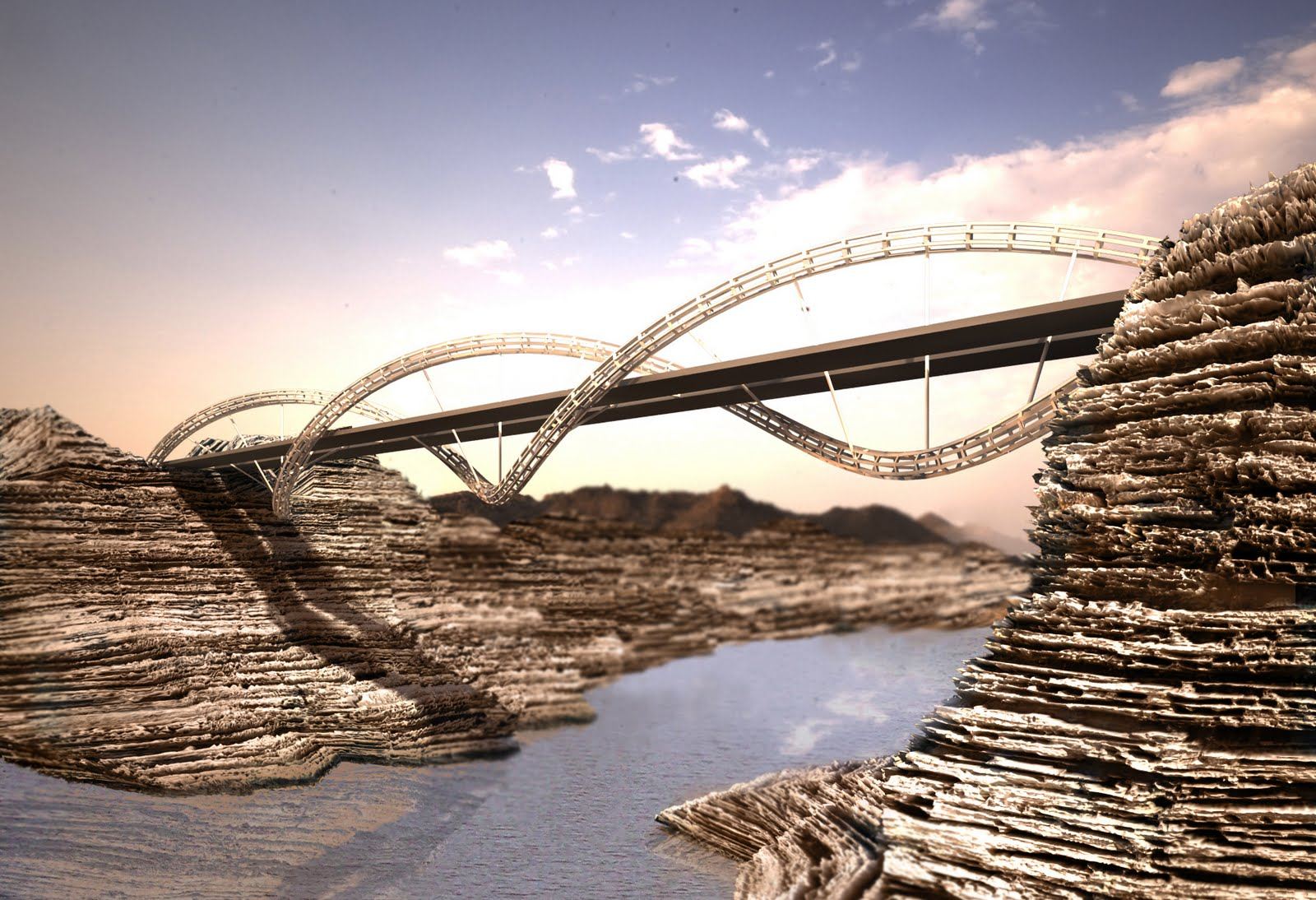 [超级VIP]丨创意景观桥设计-案例图库 – 灵感邦_Ideabooom