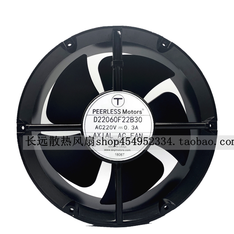 T PEERLESS Motors D22060F22B30 AC 220V 0.3A AXUAL AC FAN-阿里巴巴